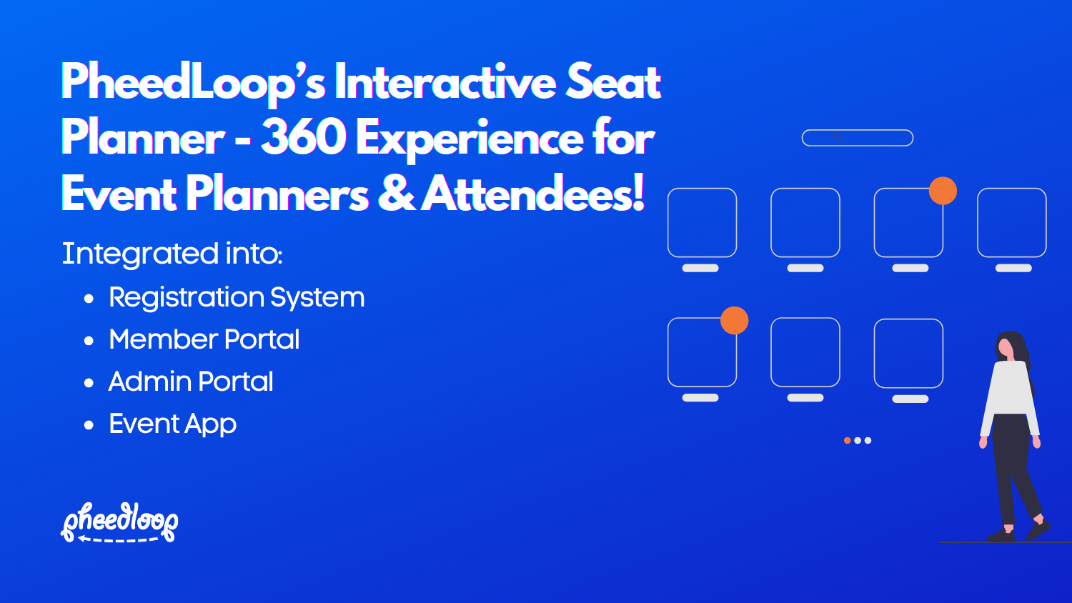 PheedLoop’s Interactive Seat Planner - 360 Experience for Event Planners & Attendees
